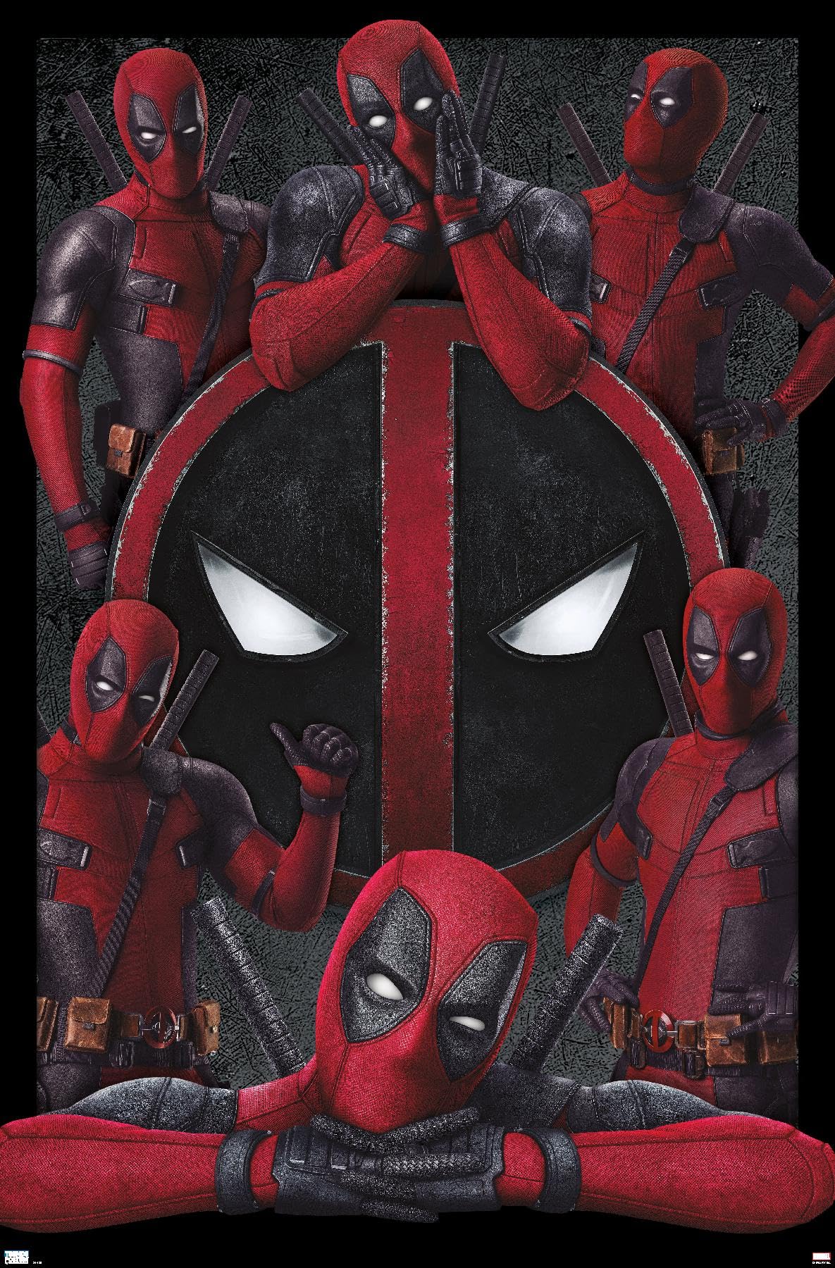 Amazon.com: Trends International Marvel Deadpool Legacy - Collage Wall ...