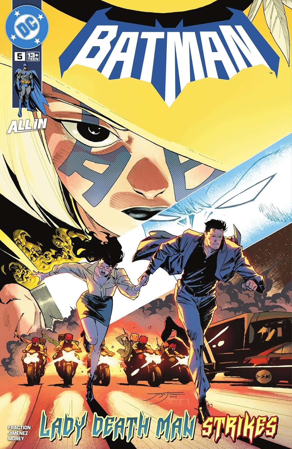 Amazon.com: Batman (2025-) #5 eBook : Fraction, Matt, Jimenez, Jorge ...