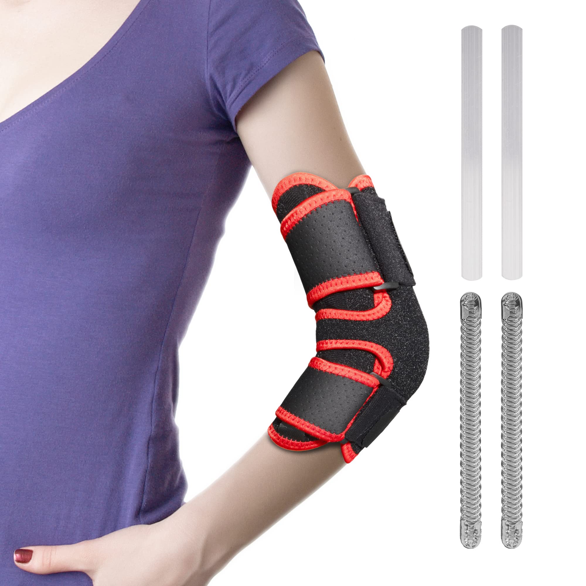 Buy Yofidra Tennis Elbow Brace Arm Support- Night Elbow Splint with 4 ...
