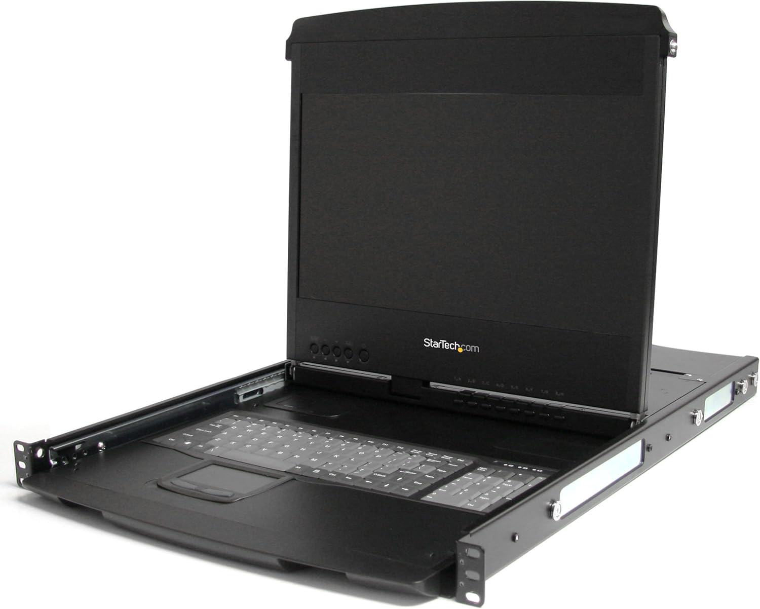 StarTech.com 1U 17” HD 1080p Dual Rail Rackmount WIDEscreen LCD Console ...