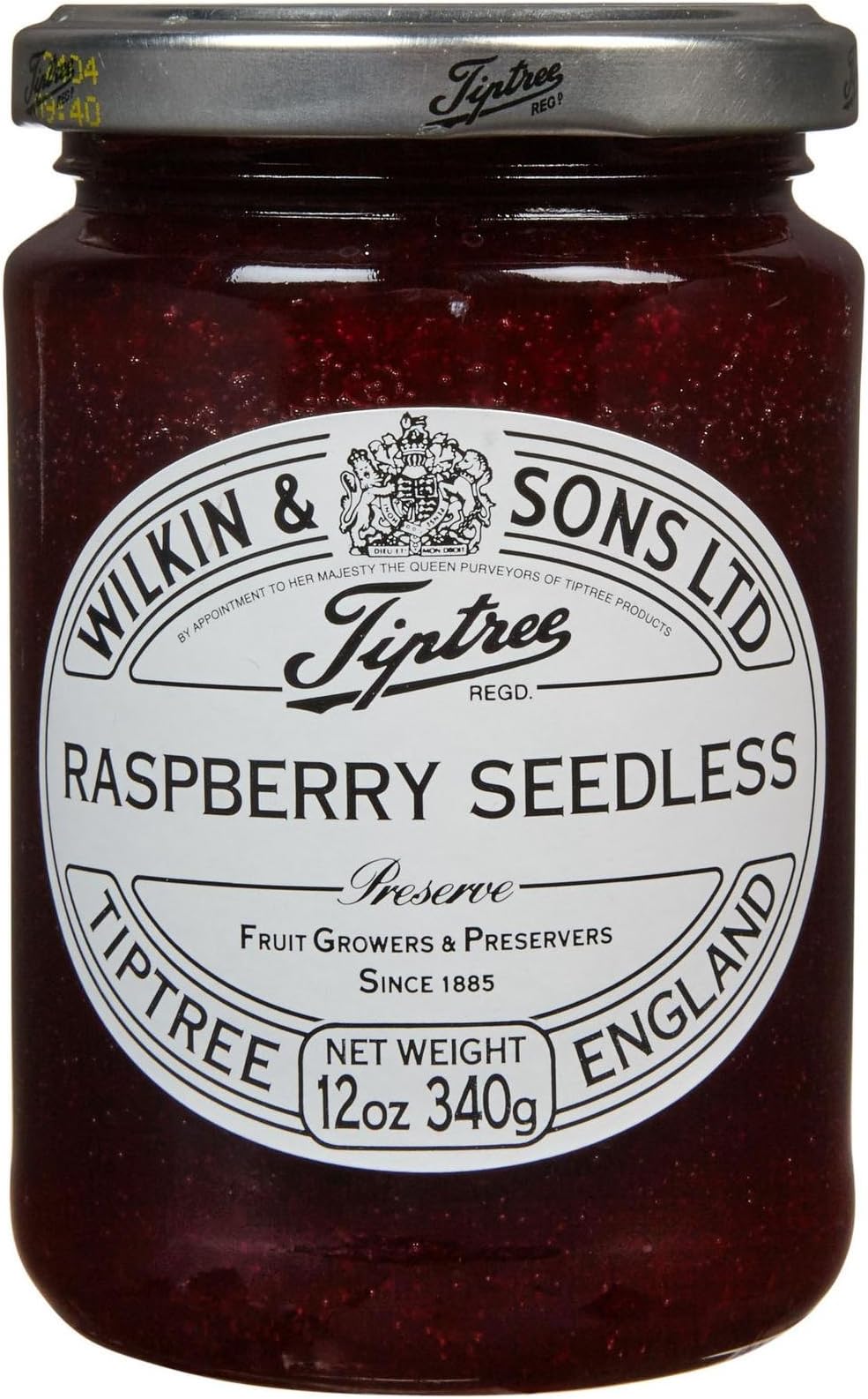 Amazon.com: Tiptree Raspberry Seedless Preserve, 12 Ounce Jar : Grocery ...