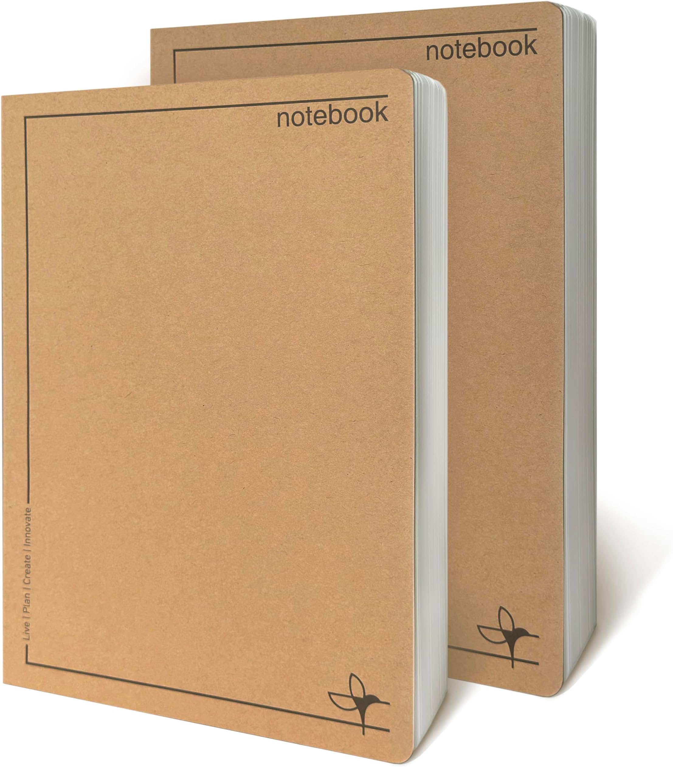 Amazon.com : Mousbull Lined Refill Paper for Hardcover Leather Notebook ...