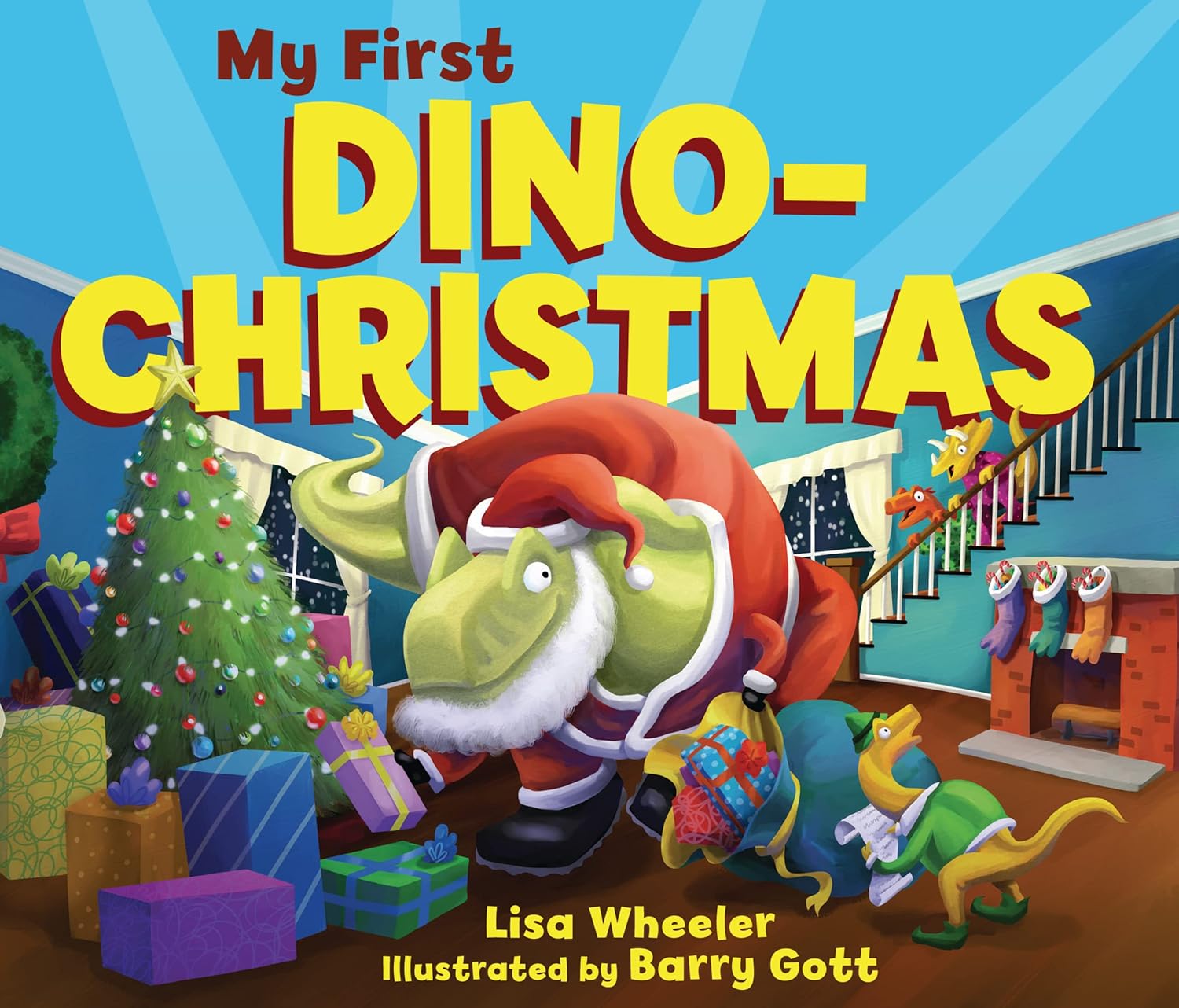 Amazon.com: My First Dino-Christmas (Dino Board Books): 9781728446196 ...