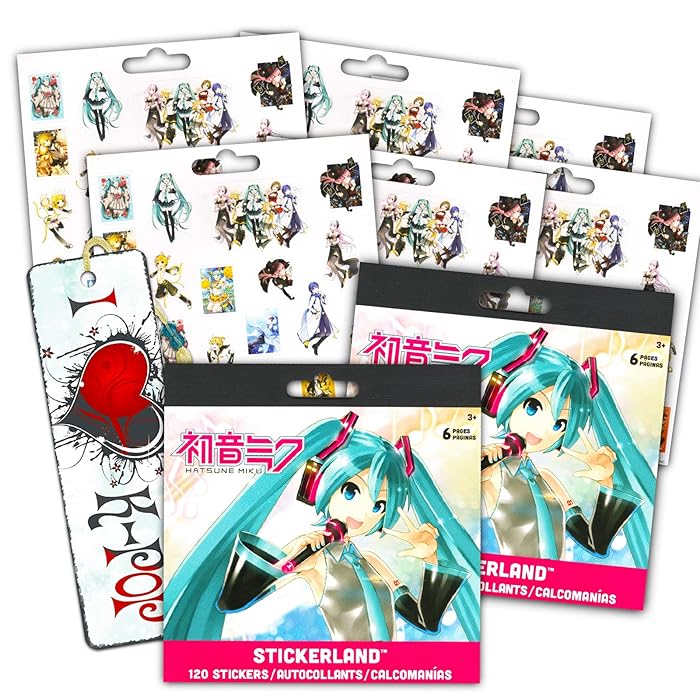 Buy Hatsune Miku Sticker Pack Bundle ~ 240 Hatsune Miku Stickers with ...