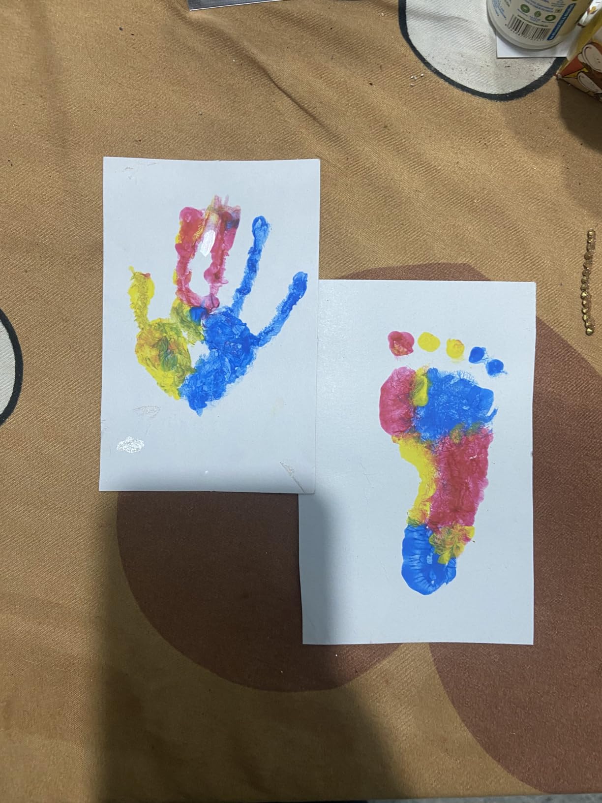 dabble Baby's Handprint and Footprint Kit I Non Toxic and Child Safe I ...