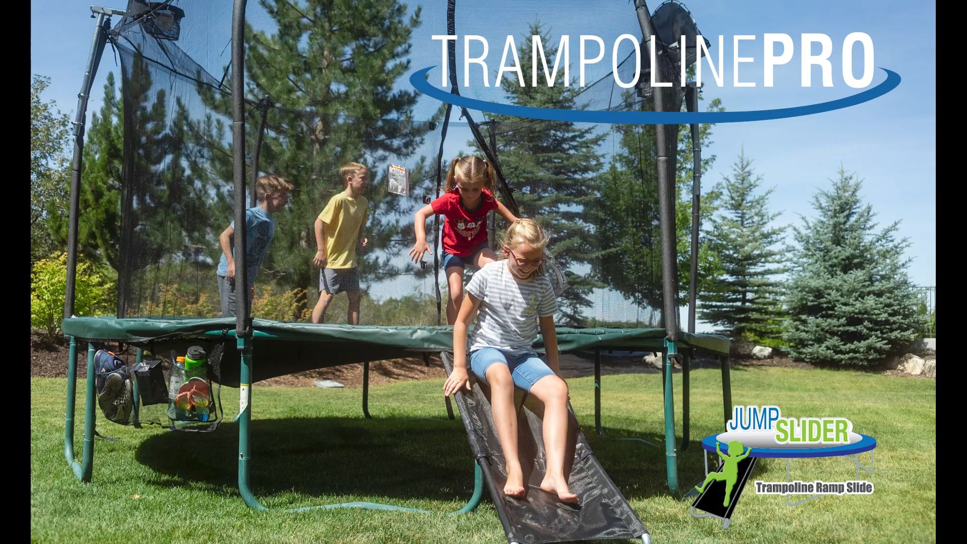 Snapklik.com : The Original Trampoline Slide Universal Trampoline ...