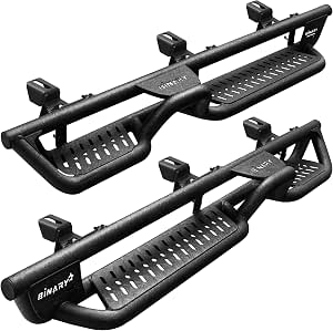 BINARY STAR Running Boards Compatible with Vehicle 2018-2025 Jeep ...