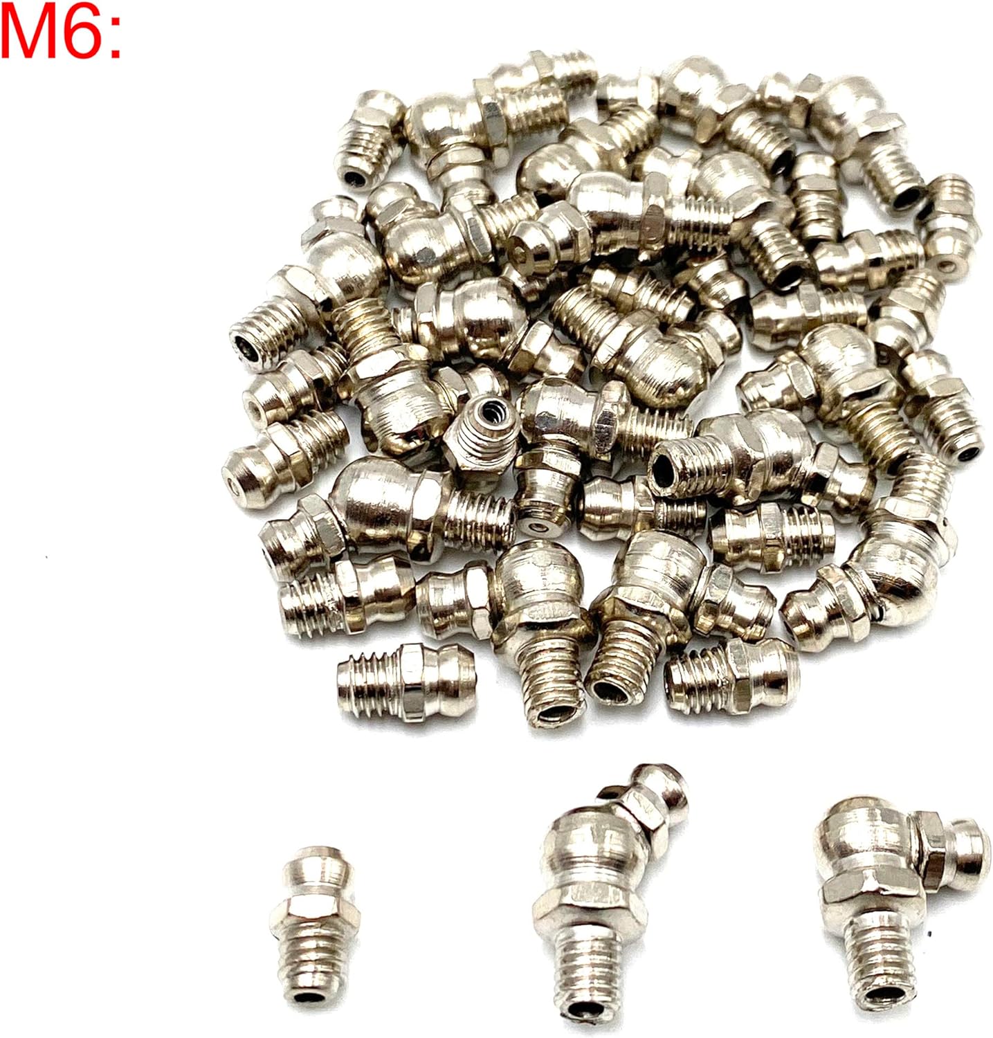 80Pcs Grease Fittings,M6 M8 M10 Grease Zerk Philippines | Ubuy