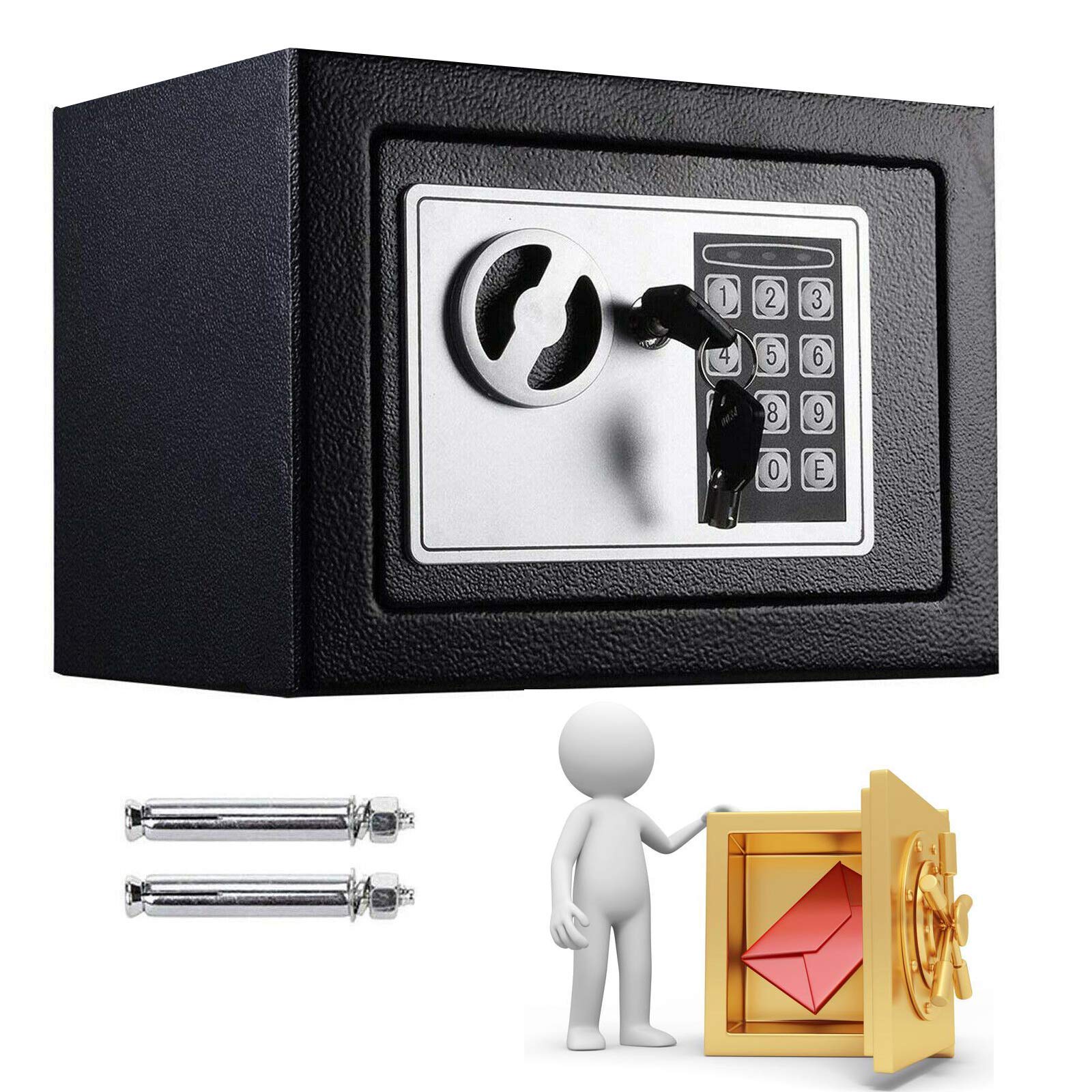 Buy YLLN 4.6L Digital Steel Safety Box Safe Electronic Security Coffer ...