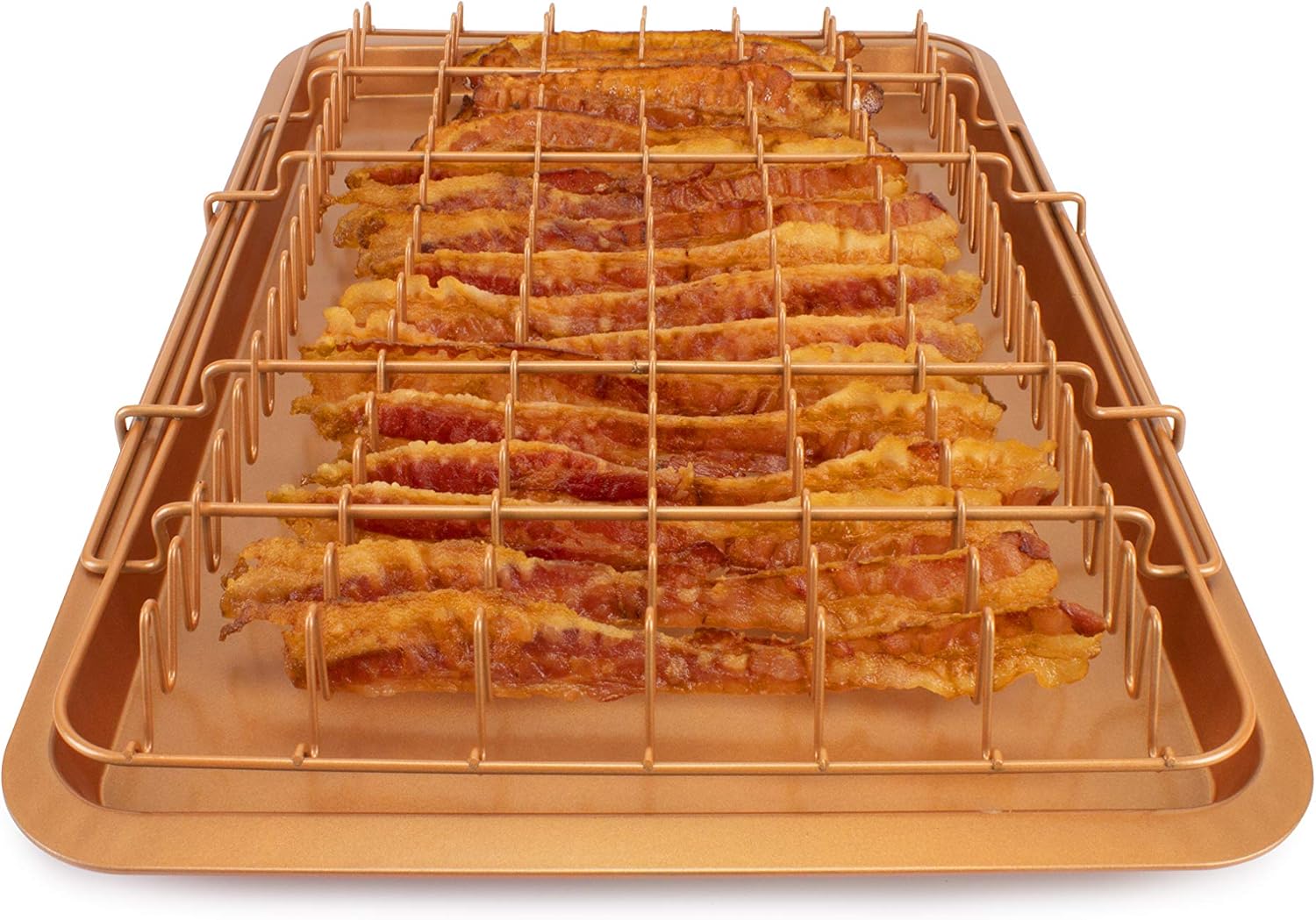 Amazon.com: EaZy MealZ Bacon Rack & Tray Set | Specialty Tray and ...