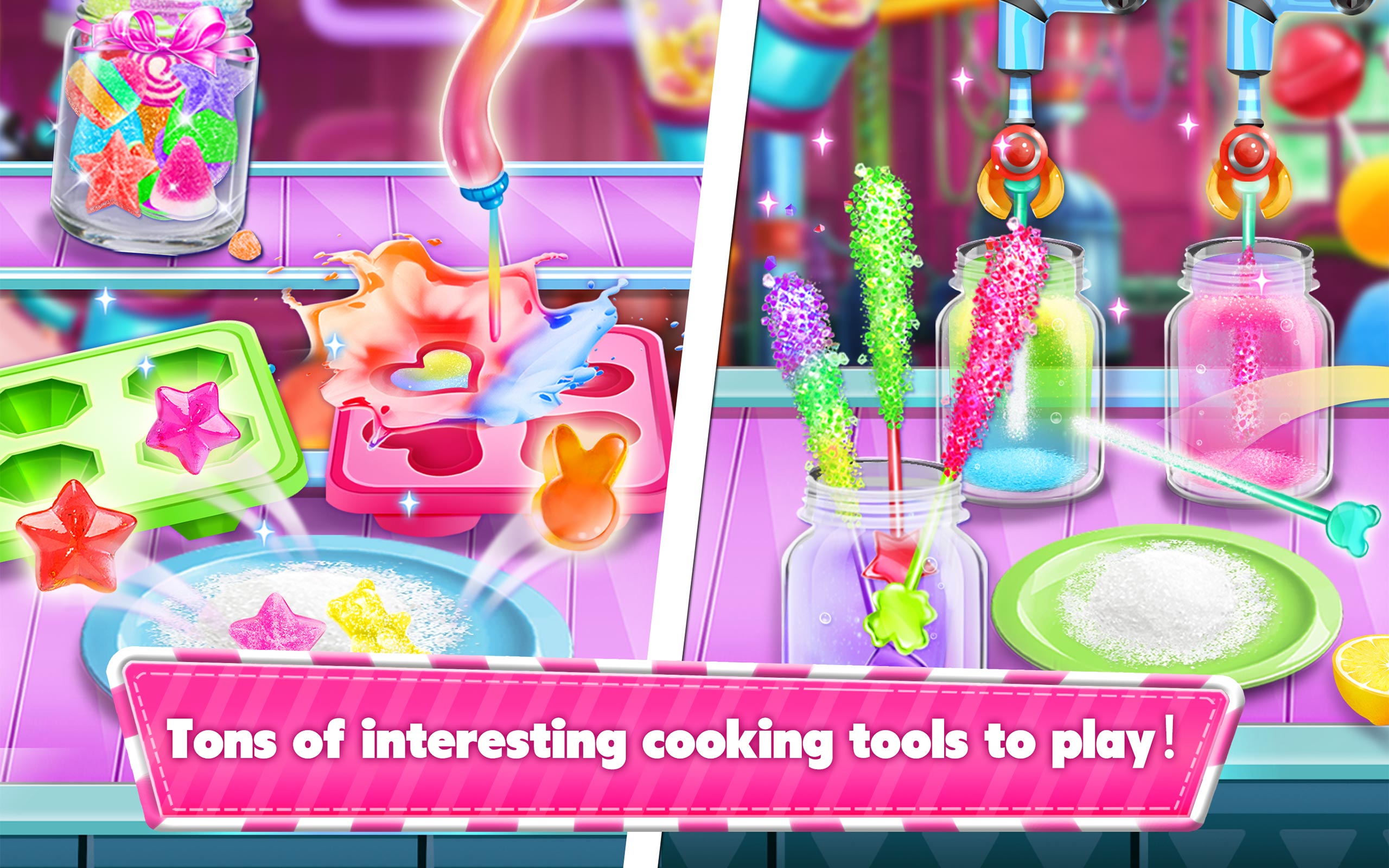 Aplicación Candy Maker Factory en Amazon Appstore