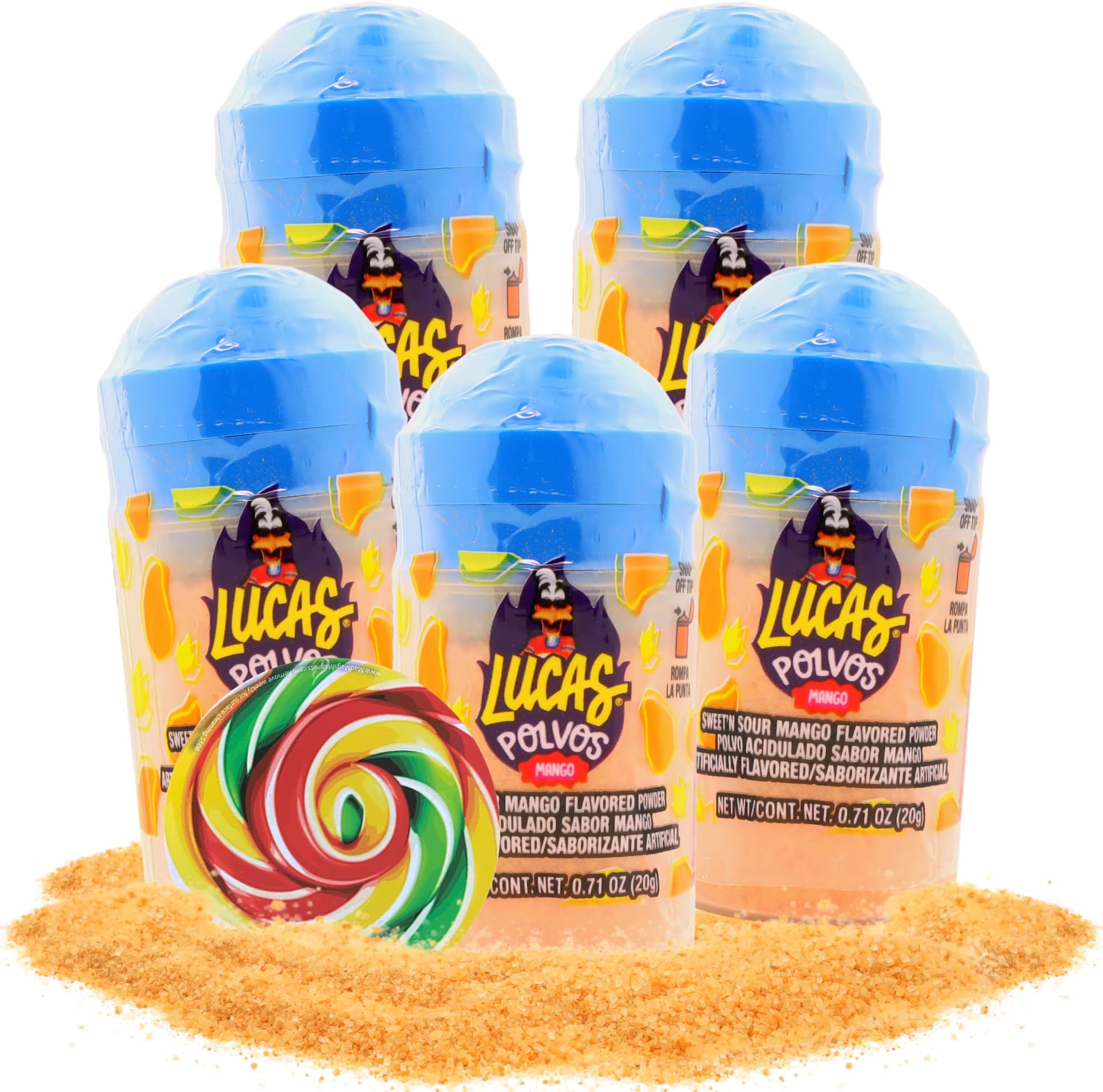 Amazon.com : Sweet and Sour Mango Powder Candy, Piñata Fillers and ...