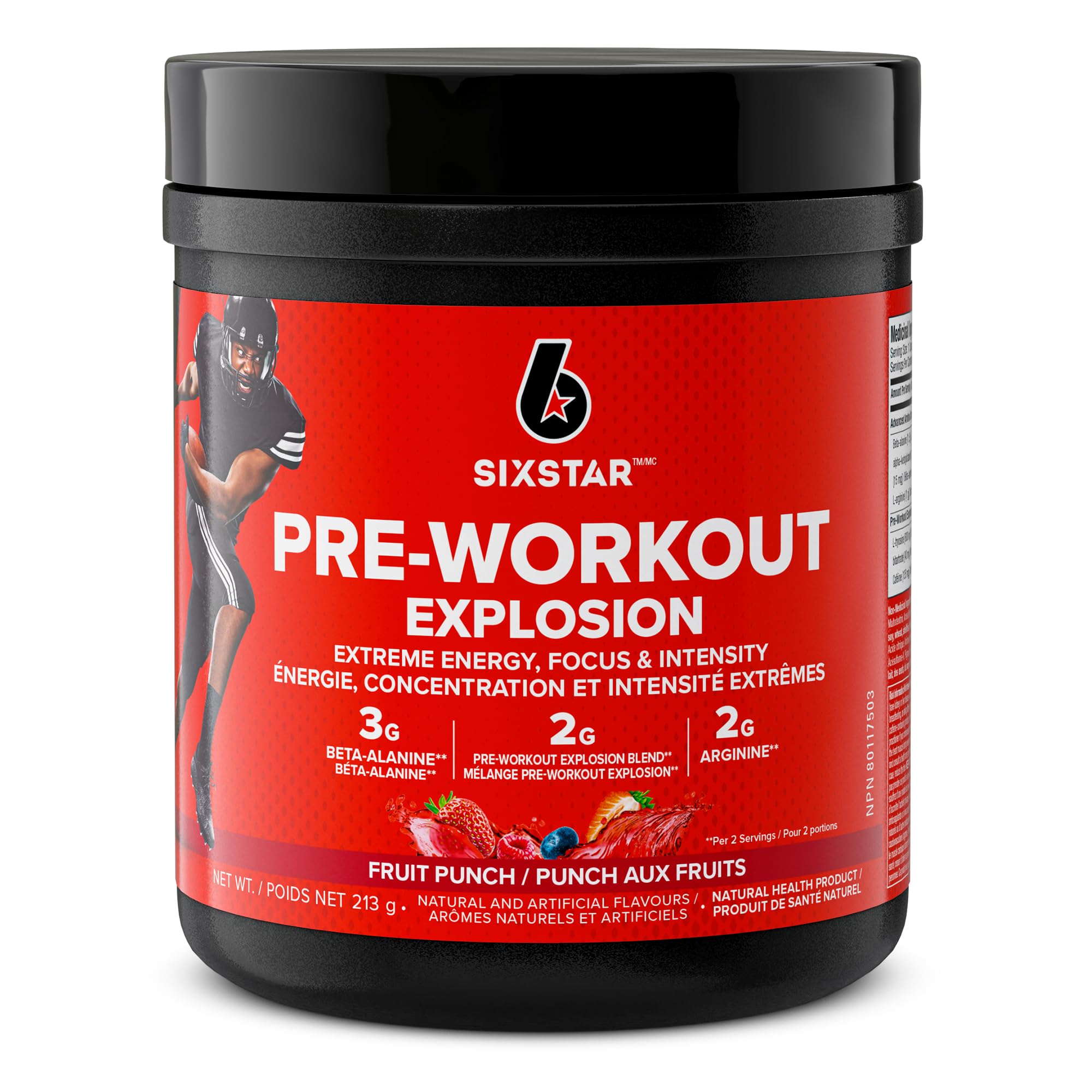 Six Star Pre Workout, Six Star Preworkout Explosion, Pre Workout Powder ...