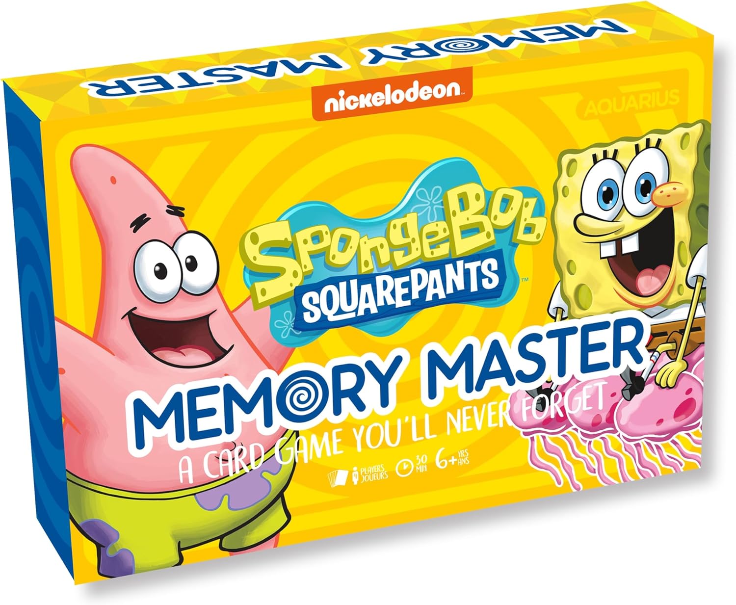 AQUARIUS - SpongeBob SquarePants Memory Master Card Game