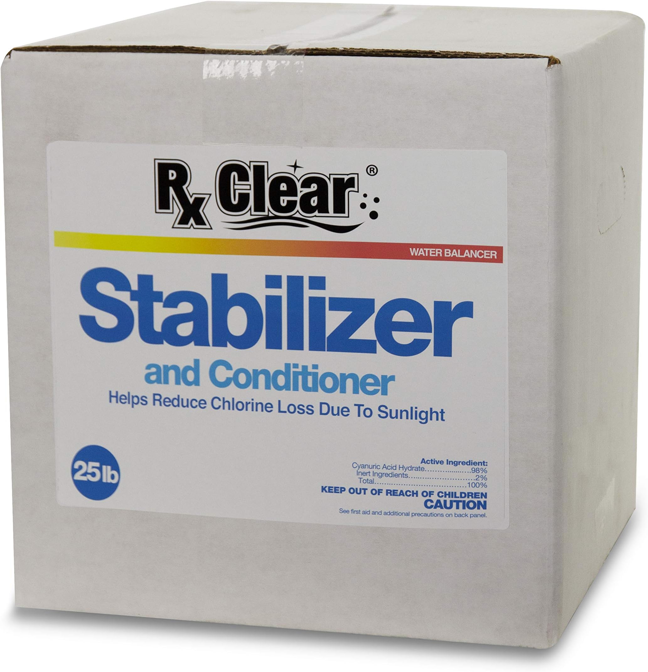 Amazon.com : Rx Clear Swimming Pool Stabilizer and Conditioner | Water ...