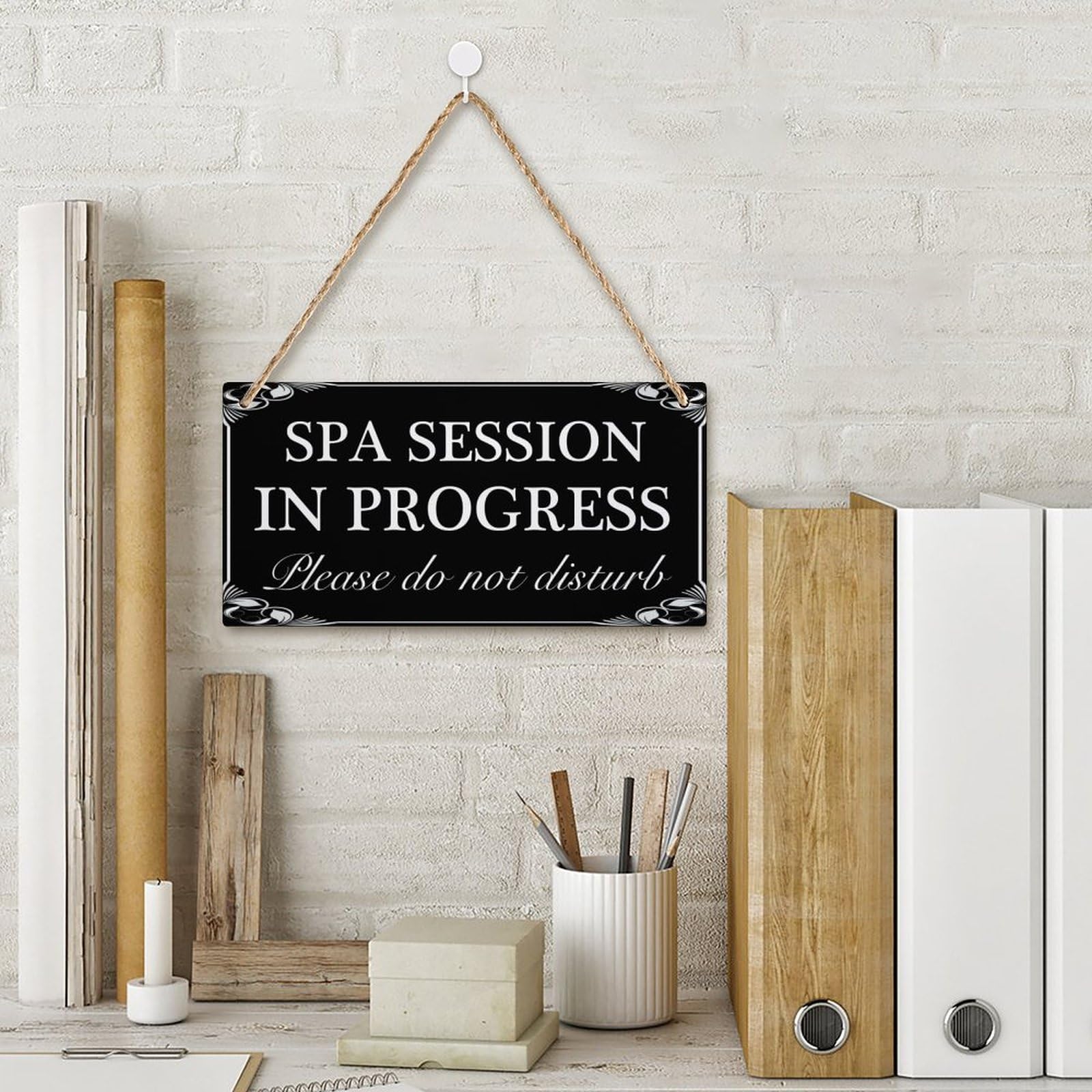 Spa Wood Signs Wooden Sign Shhh Massage In Progress Sign Do Not