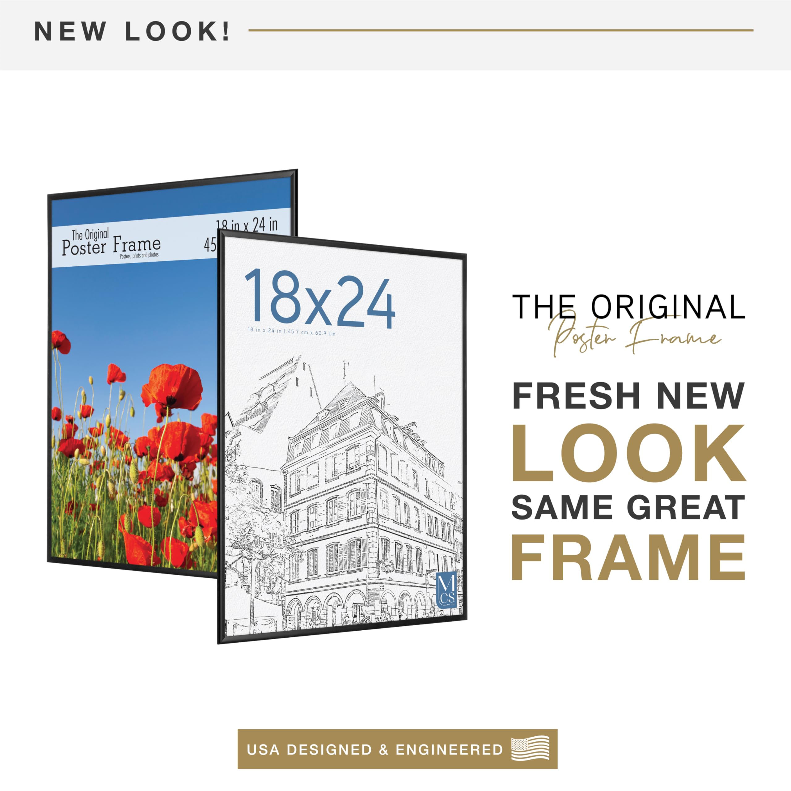 Frame For 18 X 24 Poster 18x24 Inch Premium Poster Frame Black