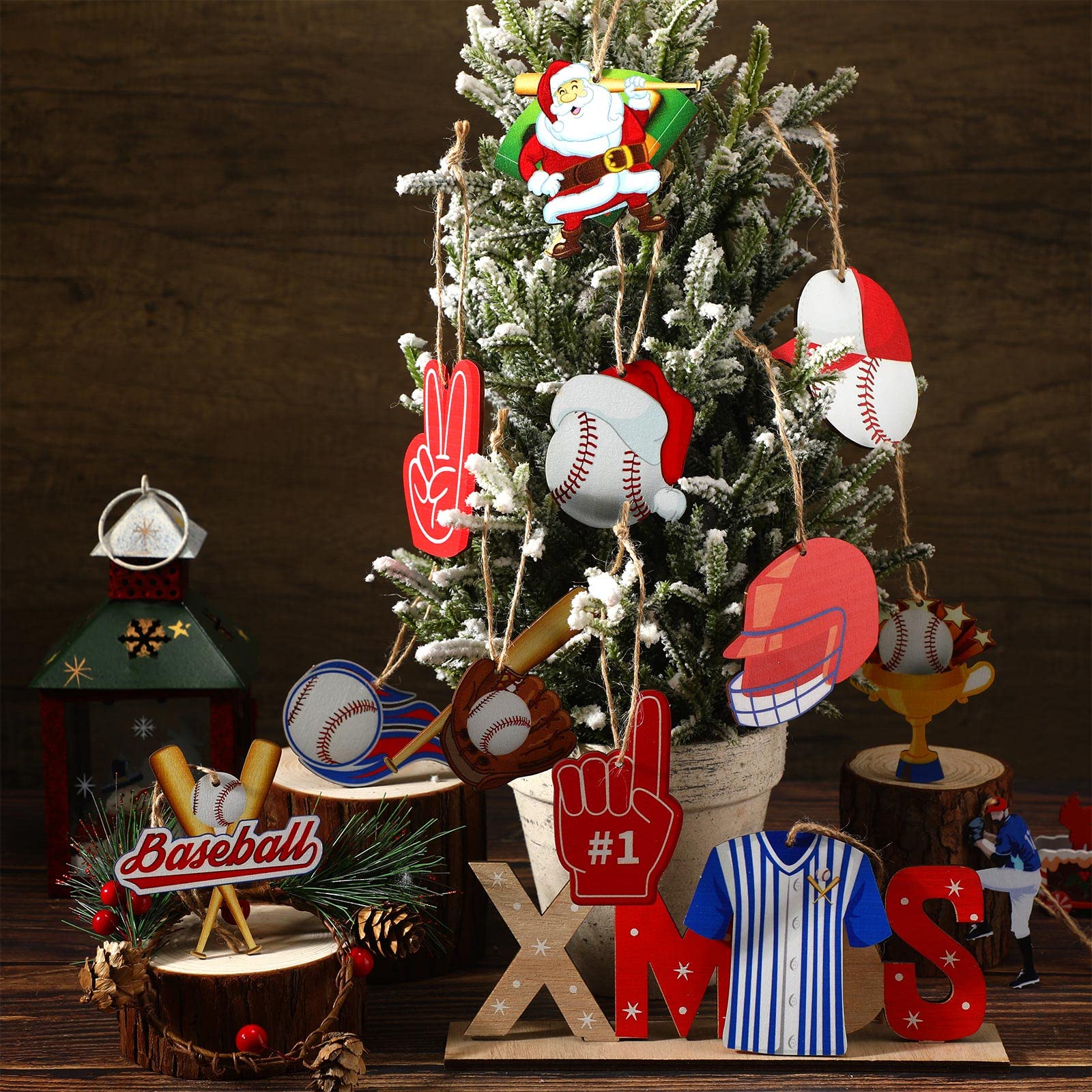 Sports Christmas Tree Ornaments Amazon.com: 24 Pcs Christmas Sport