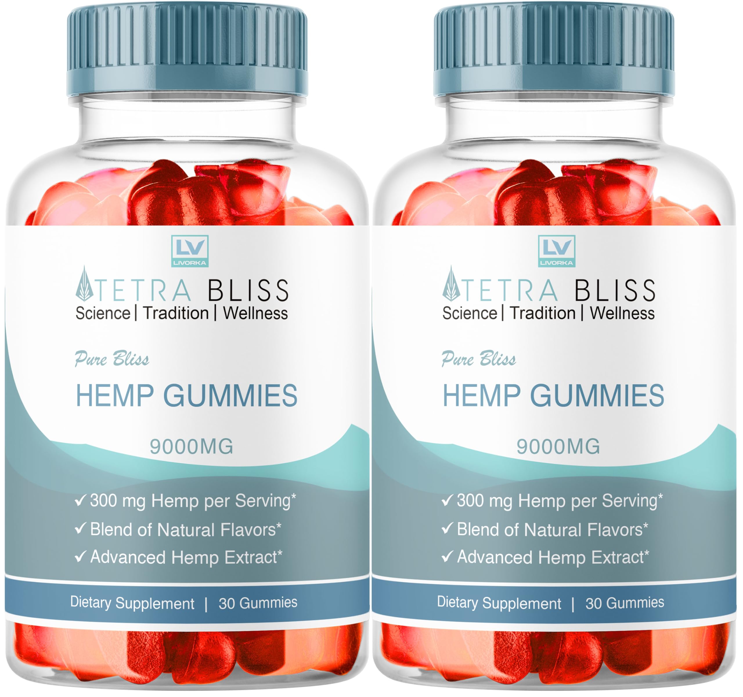 Snapklik.com : (2 Pack) Tetra Bliss Gummies, Tetra Bliss Hemp Gummies ...