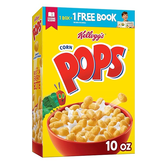 Buy Kellogg's Corn Pops, Breakfast Cereal, Original, Excellent Source ...
