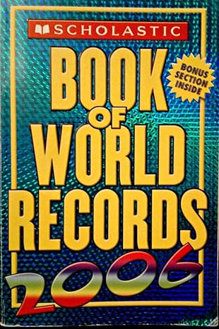 Scholastic Book Of World Records 2006: Morse, Jenifer Corr ...