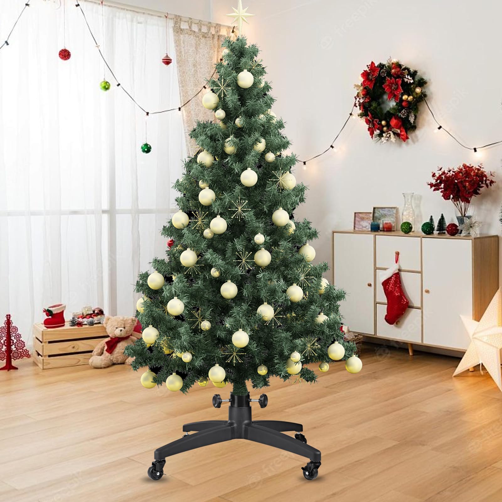 Rolling Tree Stand For Artificial Trees NEW TreeKeeper Rolling Tree