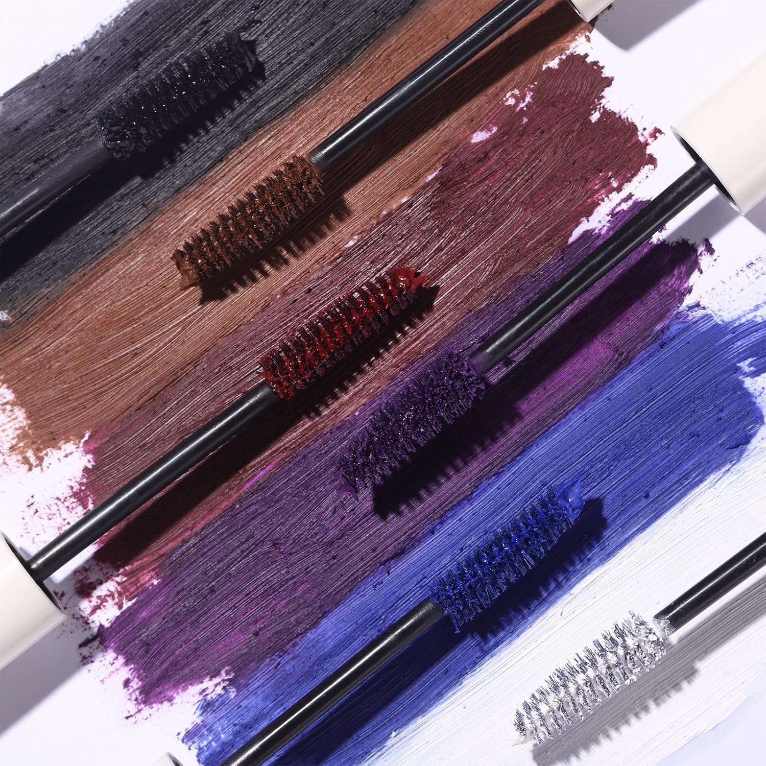 UCANBE Juego de rímel morado y delineador de ojos líquido, dúo de ...