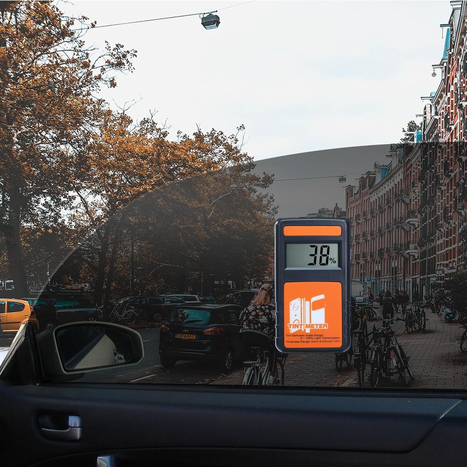 Snapklik.com : Window Tint Meter, Digital Tint Meter 100% Visual Light ...