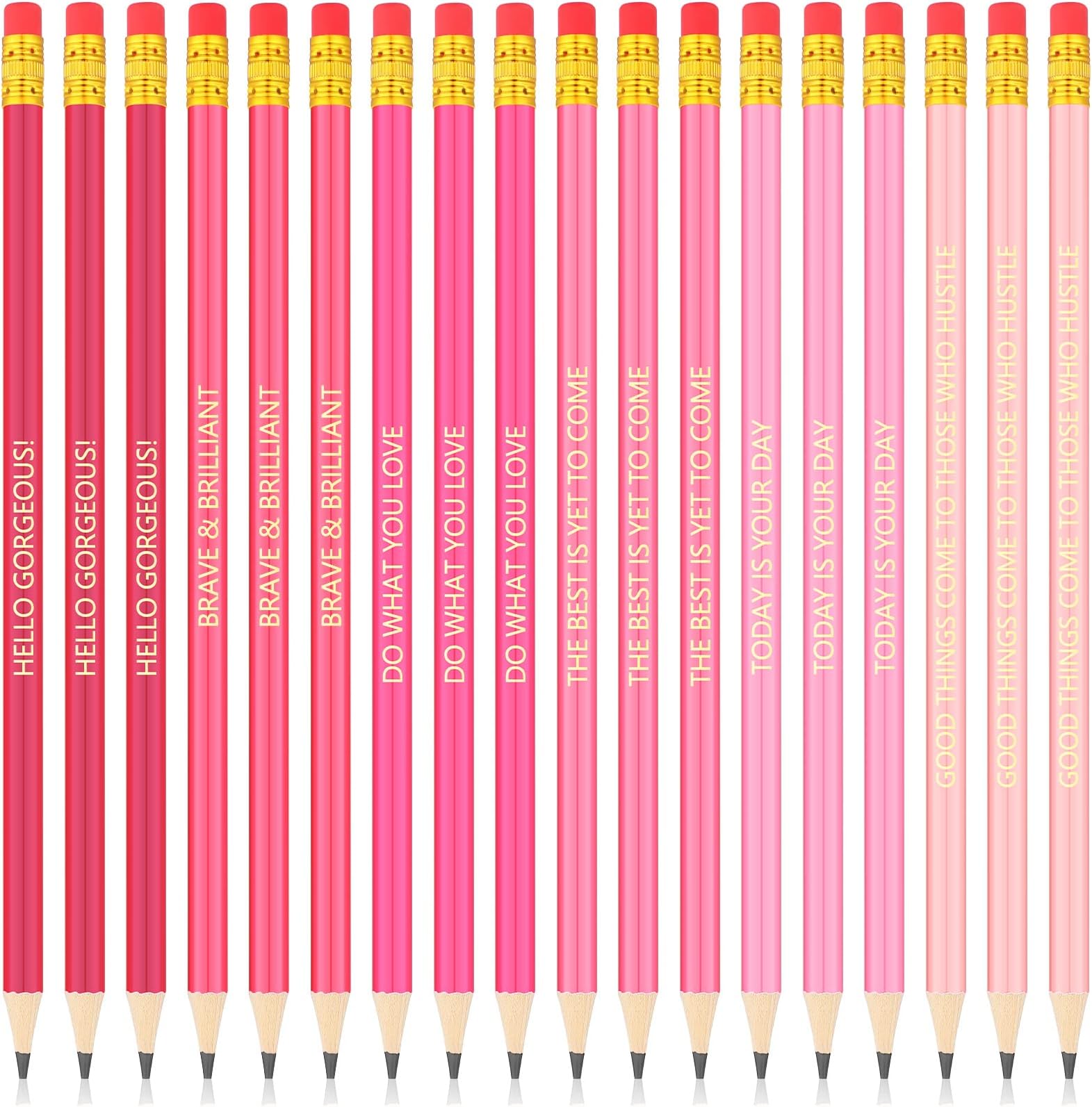 Amazon.com : Express Pencils Half Pencils with Eraser - Golf, Classroom ...