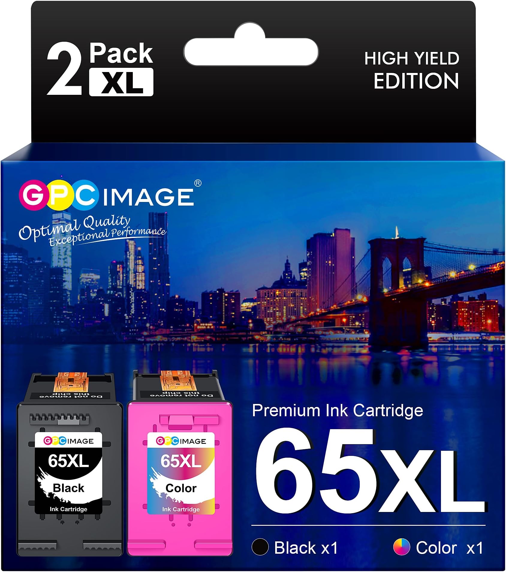 Amazon.com: GPC Image Remanufactured Ink Cartridge Replacement for HP ...