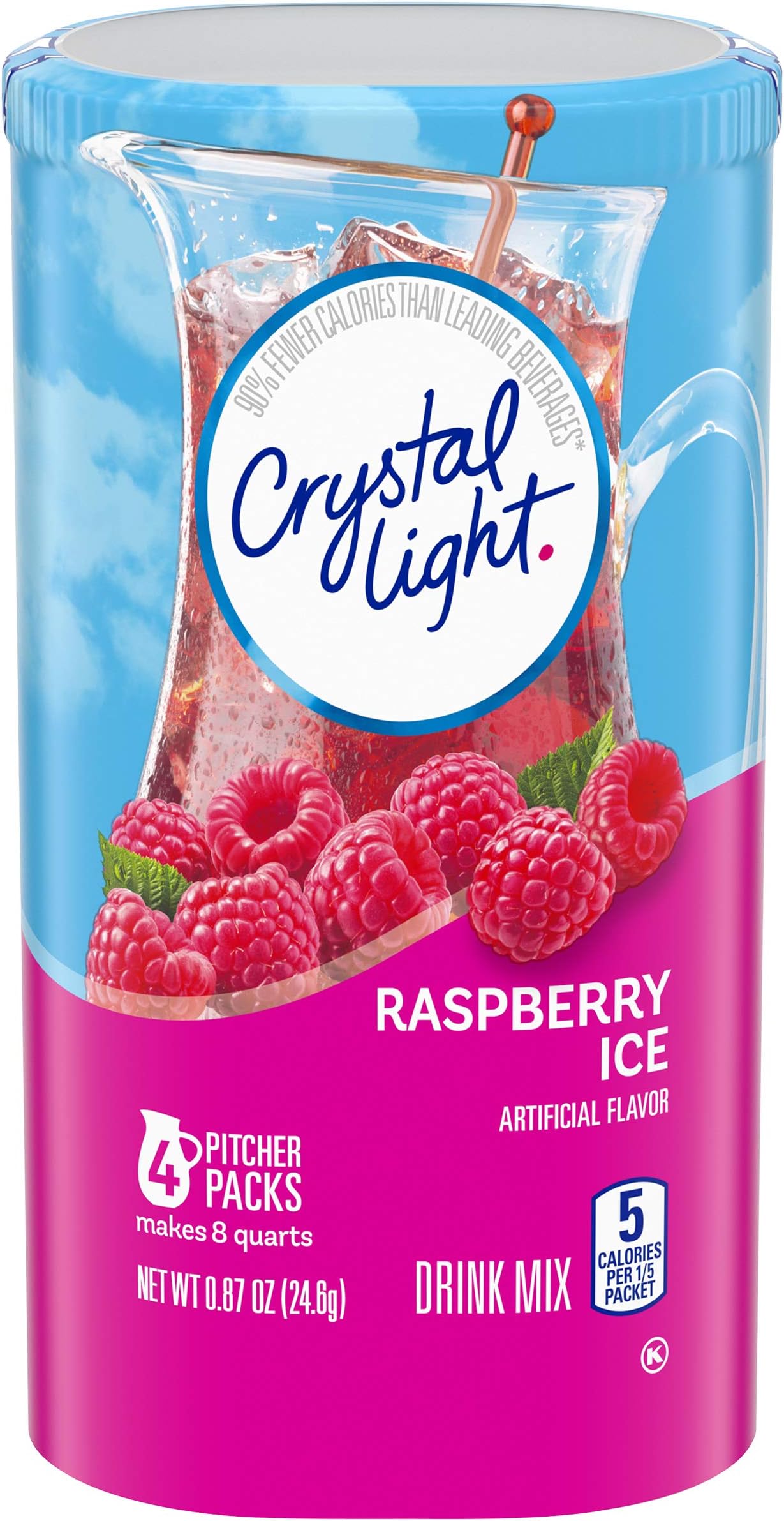 Amazon.com : Crystal Light Sugar-Free Raspberry Iced Tea Naturally ...