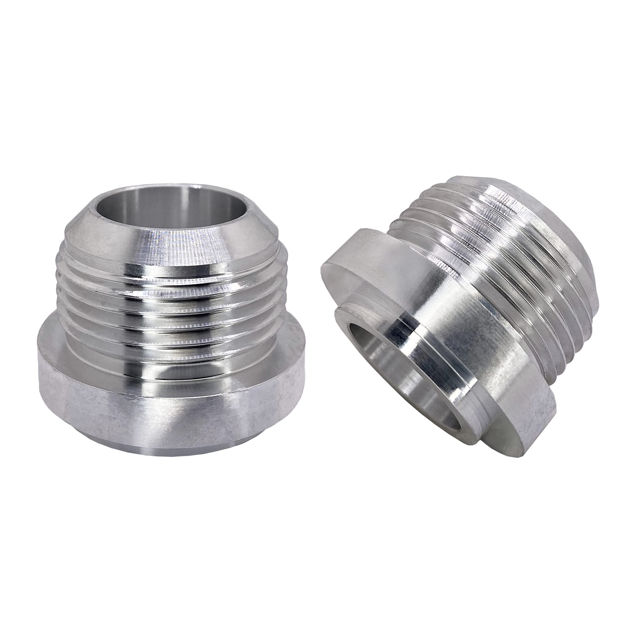 Snapklik.com : AN16 Weld On Bung Aluminum Male Flare Weldable Fuel Tank ...