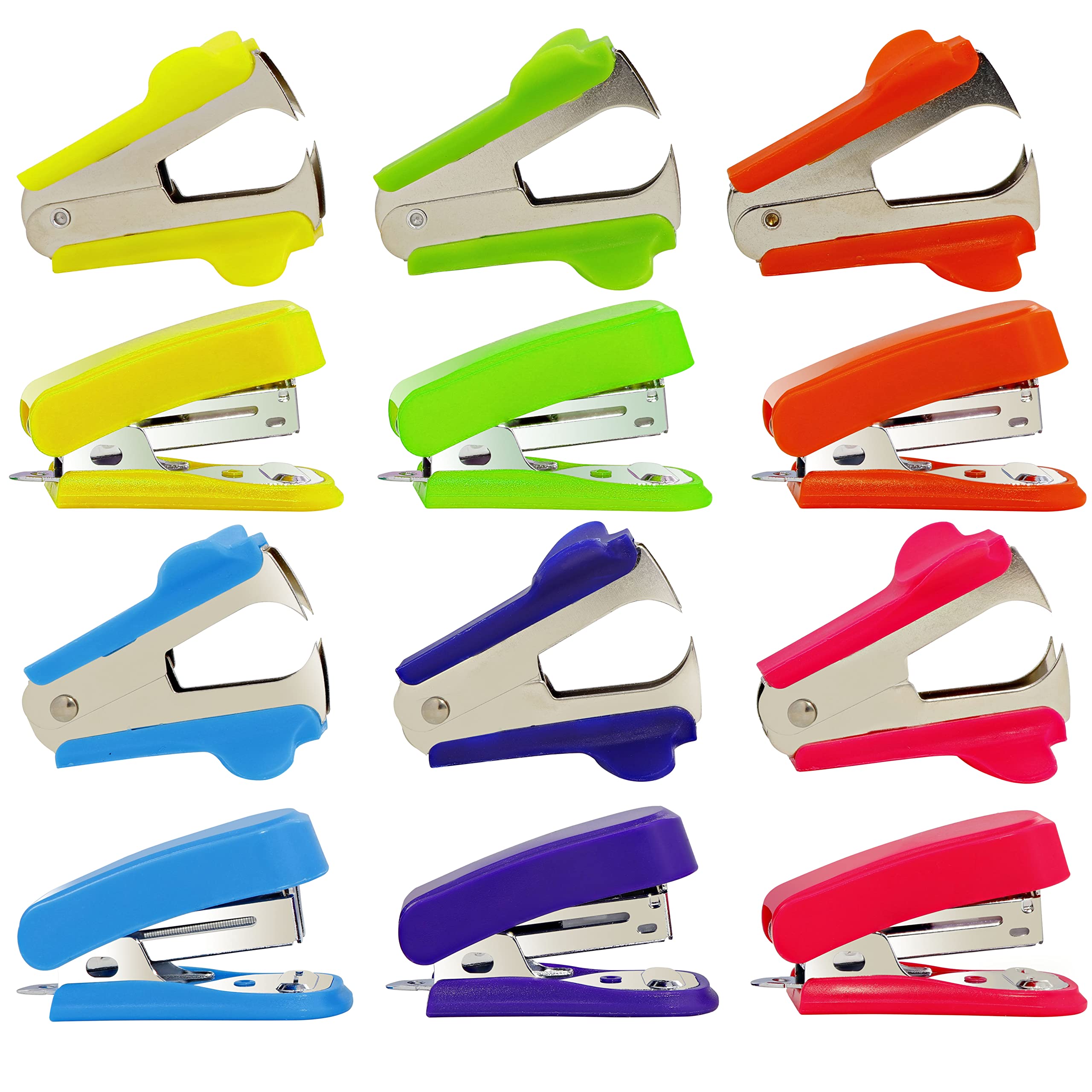 Amazon.com : Desktop Mini Staplers, with Staple Remover, Heavy Duty ...