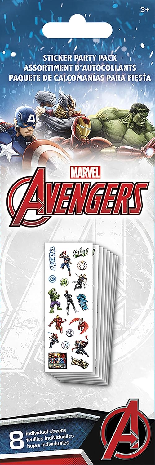 Amazon.com: Trends International Avengers Assemble Sticker Party Pack ...