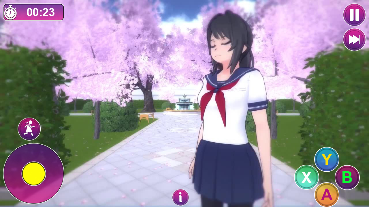 Anime School Girl Life Simulator 3D Games 2024: My Anime Yandere School ...