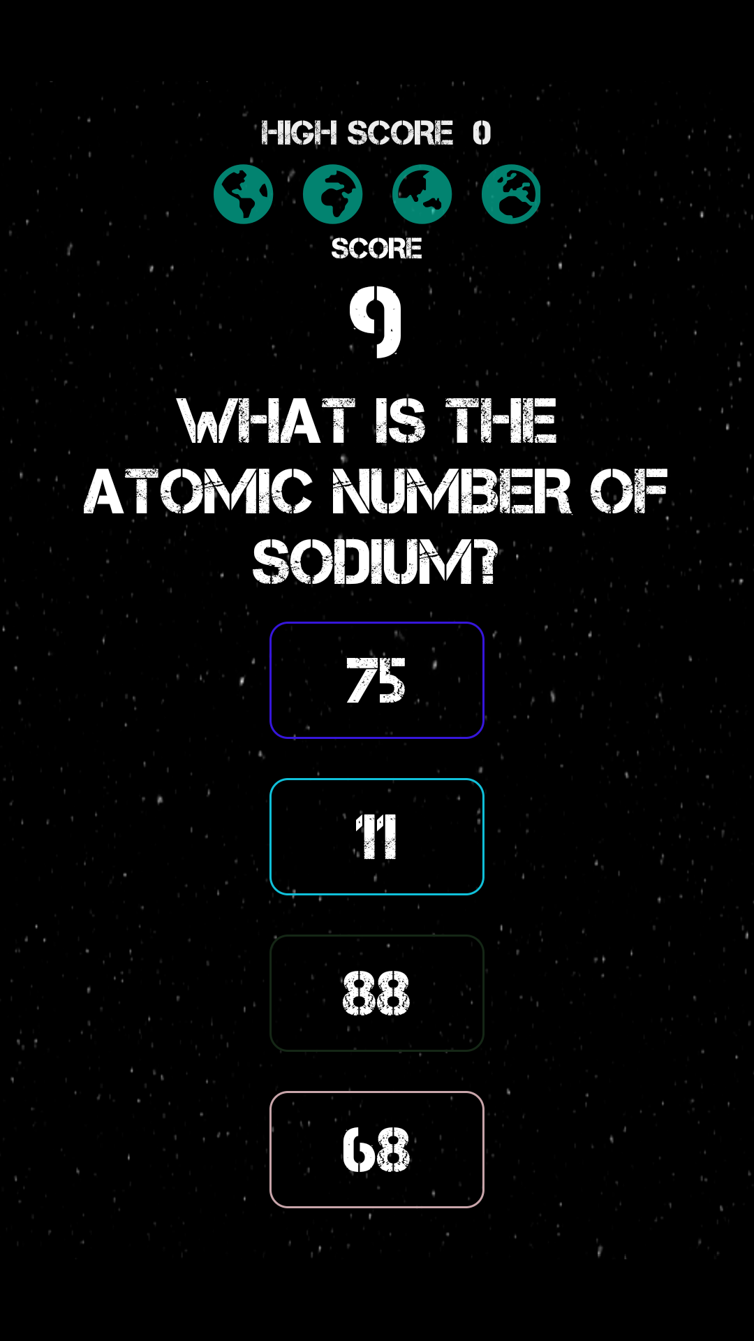 Atomic Number of Elements Game - App on Amazon Appstore