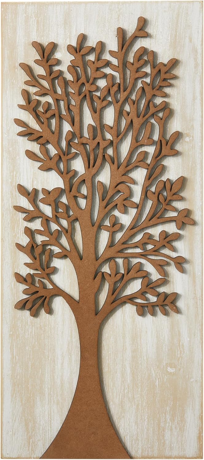 Amazon.com - SOFE Tree of Life Wall Sculptures, Farmhouse Rectangle ...