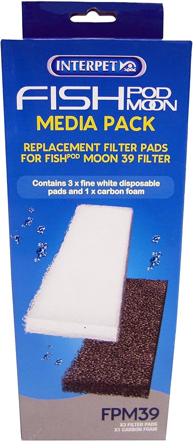 Interpet Fish Pod Moon 39 Media Pack : Amazon.co.uk: Pet Supplies
