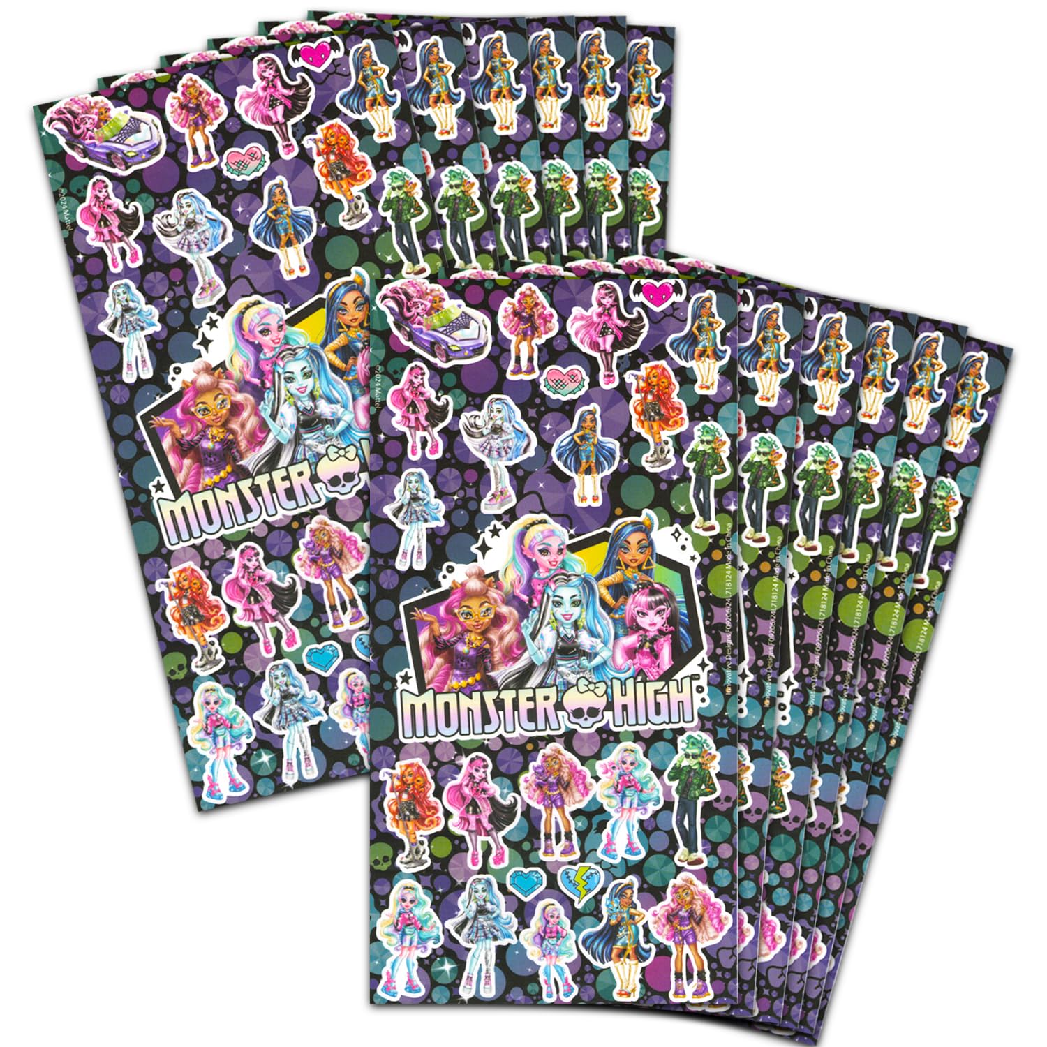 Amazon.com: Monster High Party Favors for Boys & Girls Bundle ~ 12 Pack ...