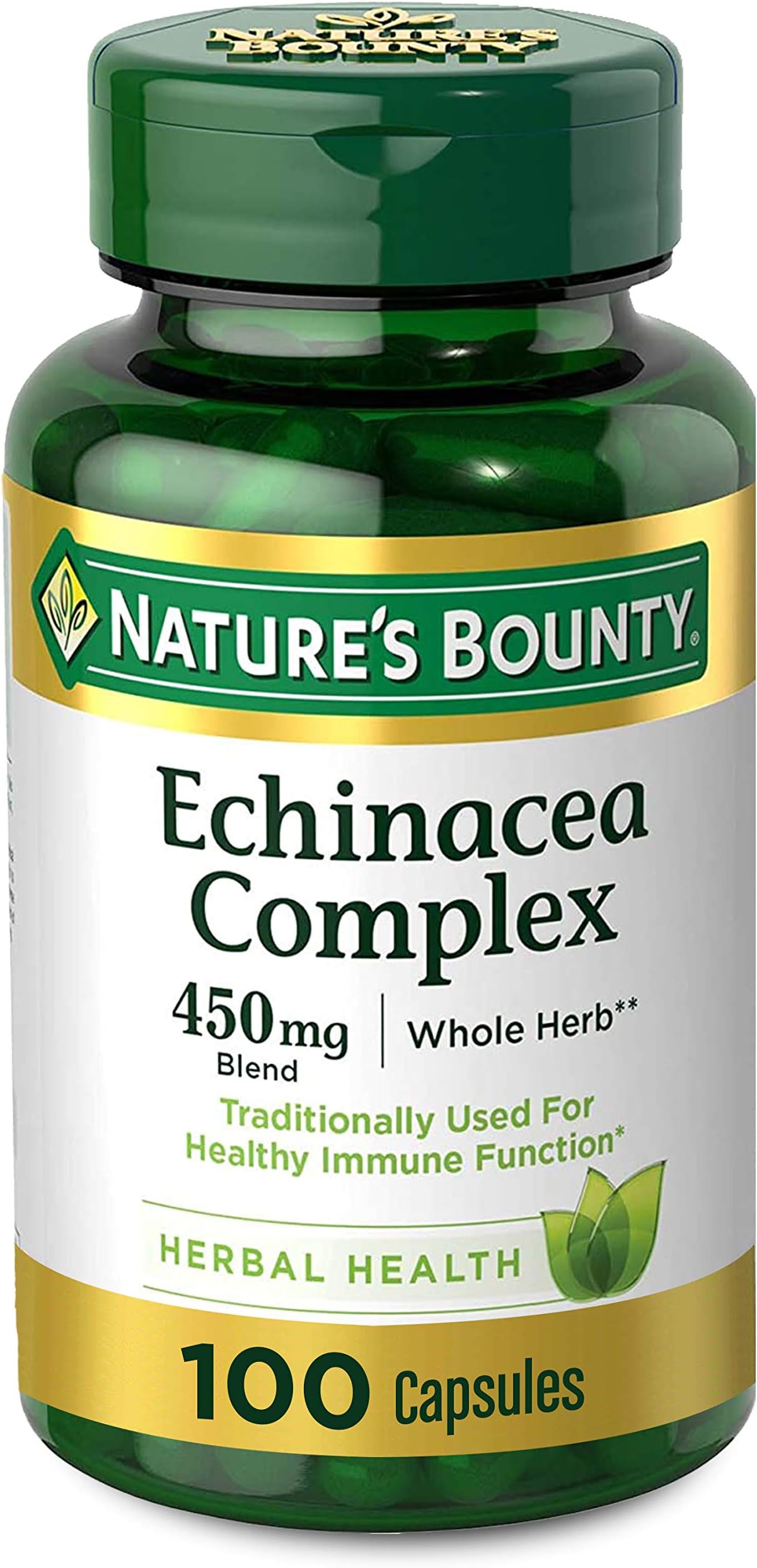 Amazon.com: Echinacea Complex by Nature's Bounty, Herbal Supplement ...