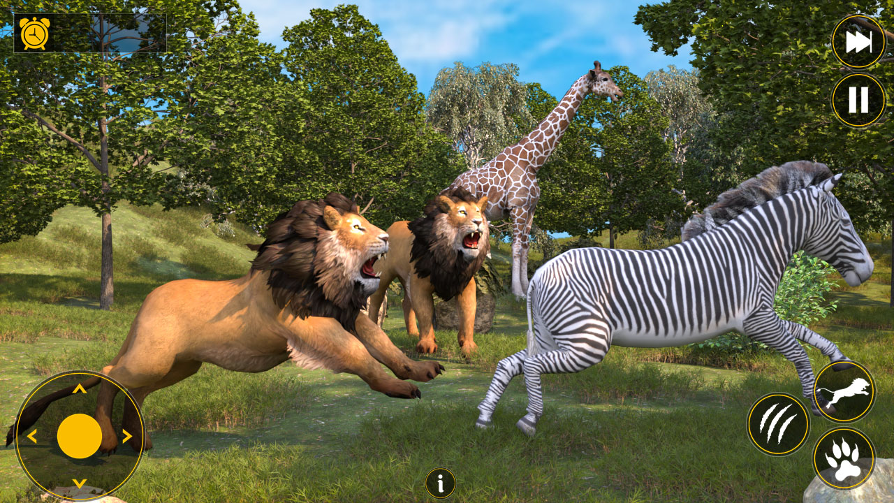 Wild Lion Animal Hunting Simulator - Ultimate Lion Attack Hunt Survival ...