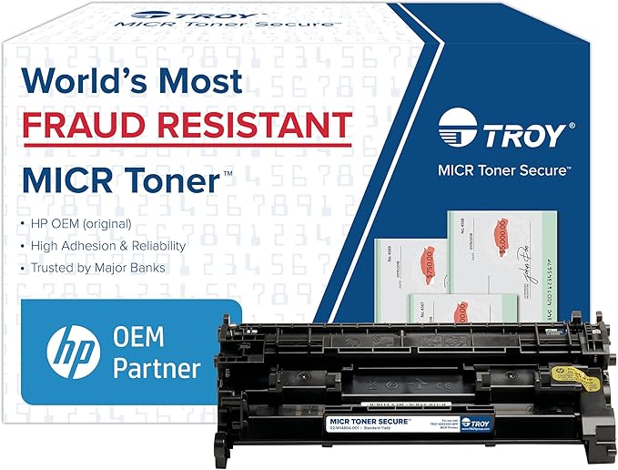 Amazon.com: TROY 4001/4101 MICR Toner Secure Standard Yield Cartridge ...