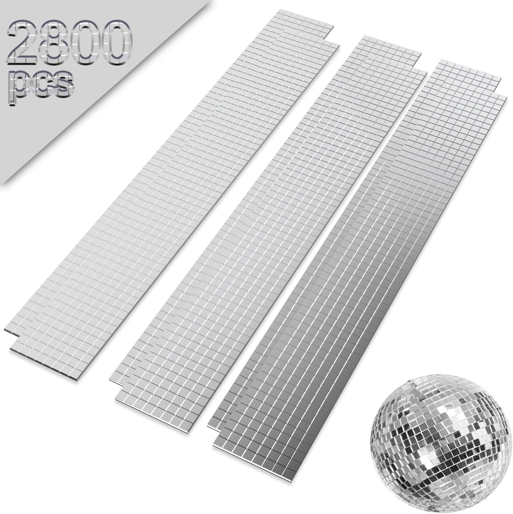 Amazon.com: ROADPLUM 30 PCS Acrylic Mini Mirror Tiles Self Adhesive, 3 ...