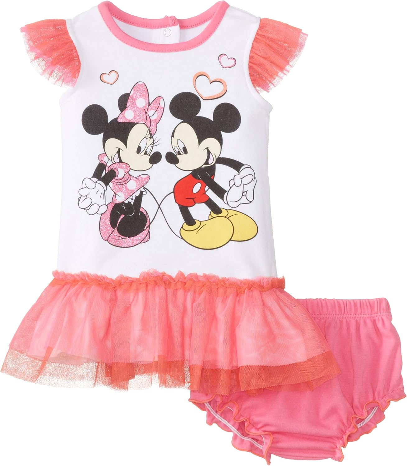 Amazon.com: Disney Baby Baby-Girls Newborn Multi Colored Mickey and ...