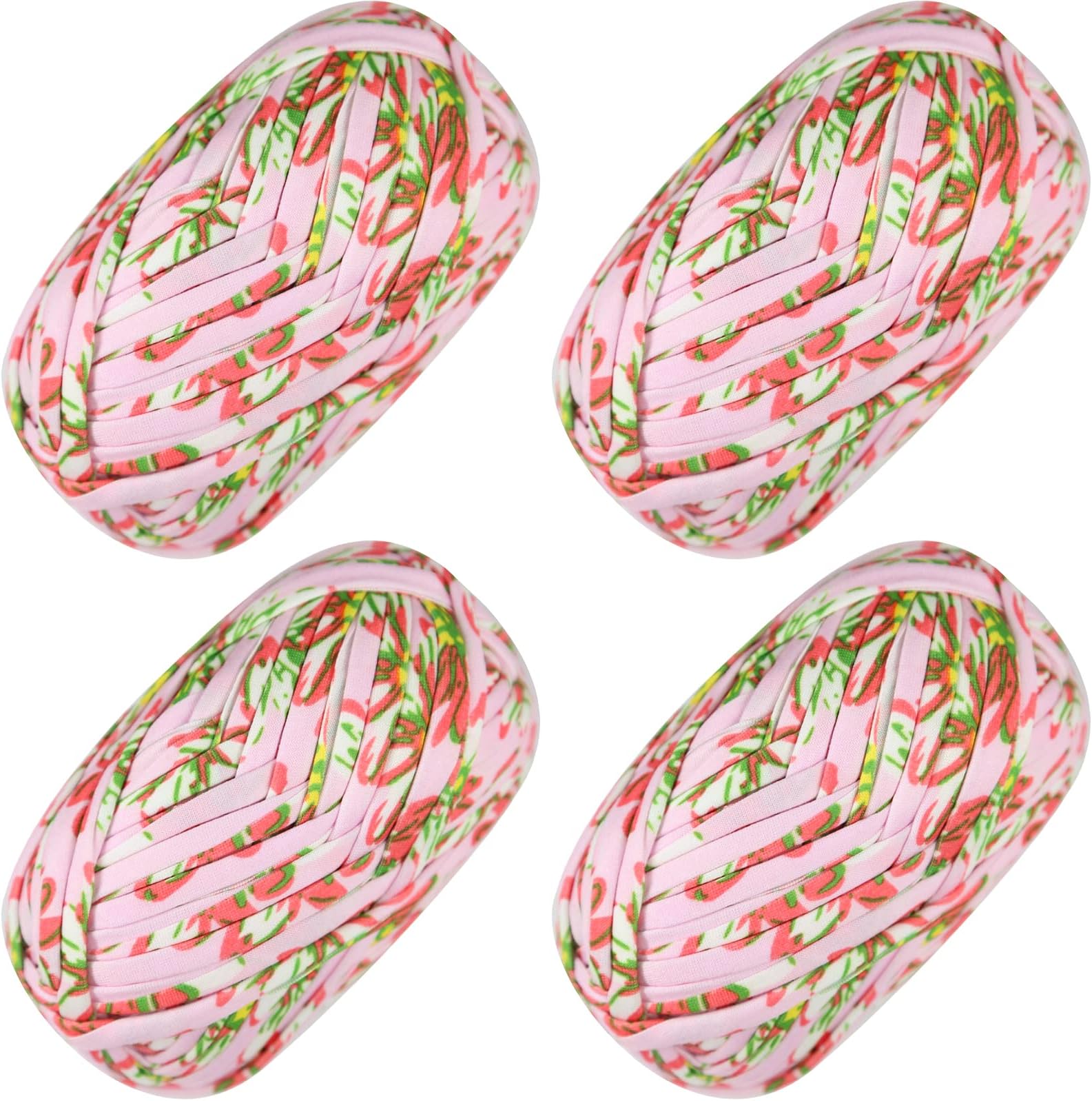 Amazon.com: Tshirt Yarn - Fabric Jersey Yarn for Crocheting, 100 Yards ...