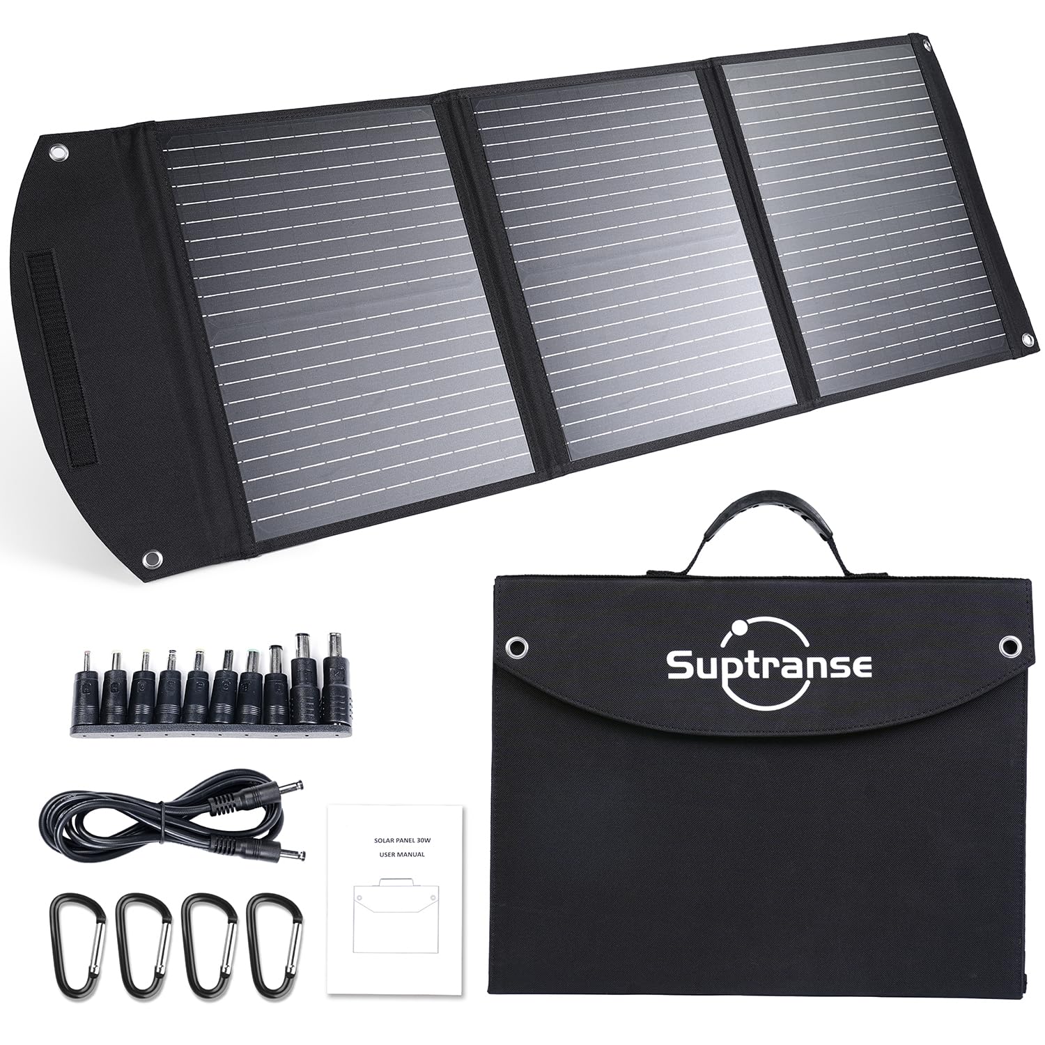 Amazon.com : SUPTRANSE 60W 18V Solar Panel, Collapsible ETFE ...