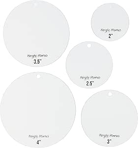 Amazon.com - Simple Stories Snatp! Photo Crops, Circle, 5-Pack