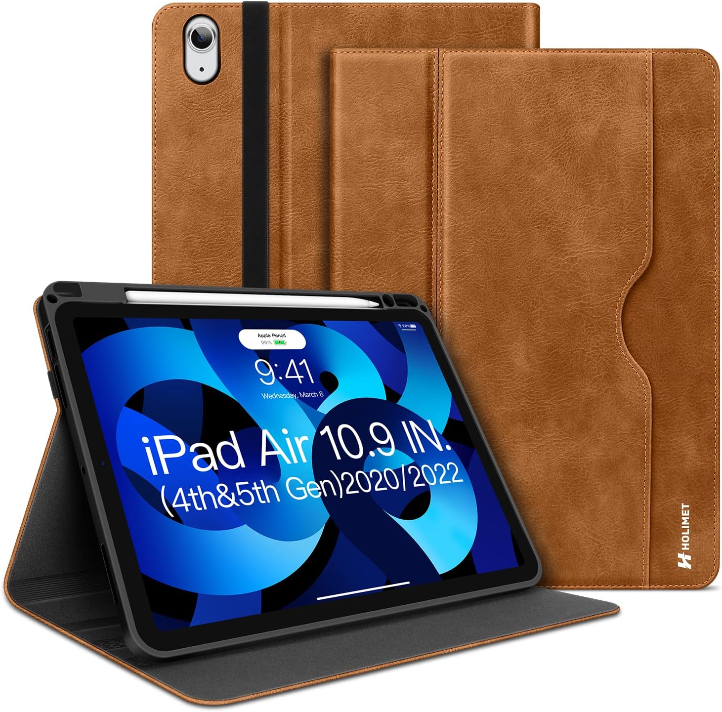 Case for iPad Air 4th & 5th Generation 10.9 Inch 2022/2020 with Pencil ...