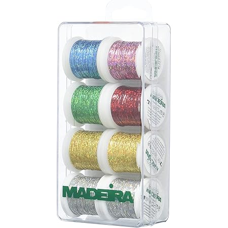Amazon.com: Madeira Threads - Classic Metallic Embroidery Thread ...