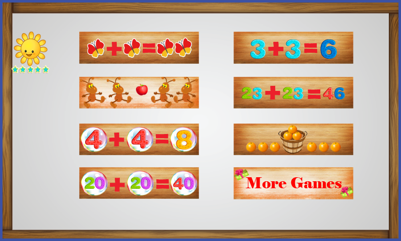 Addition Math - Math Game for Kids - App on Amazon Appstore